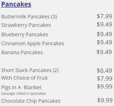 Breakfast Marina Garden Family Restaurant | Kenosha, WI