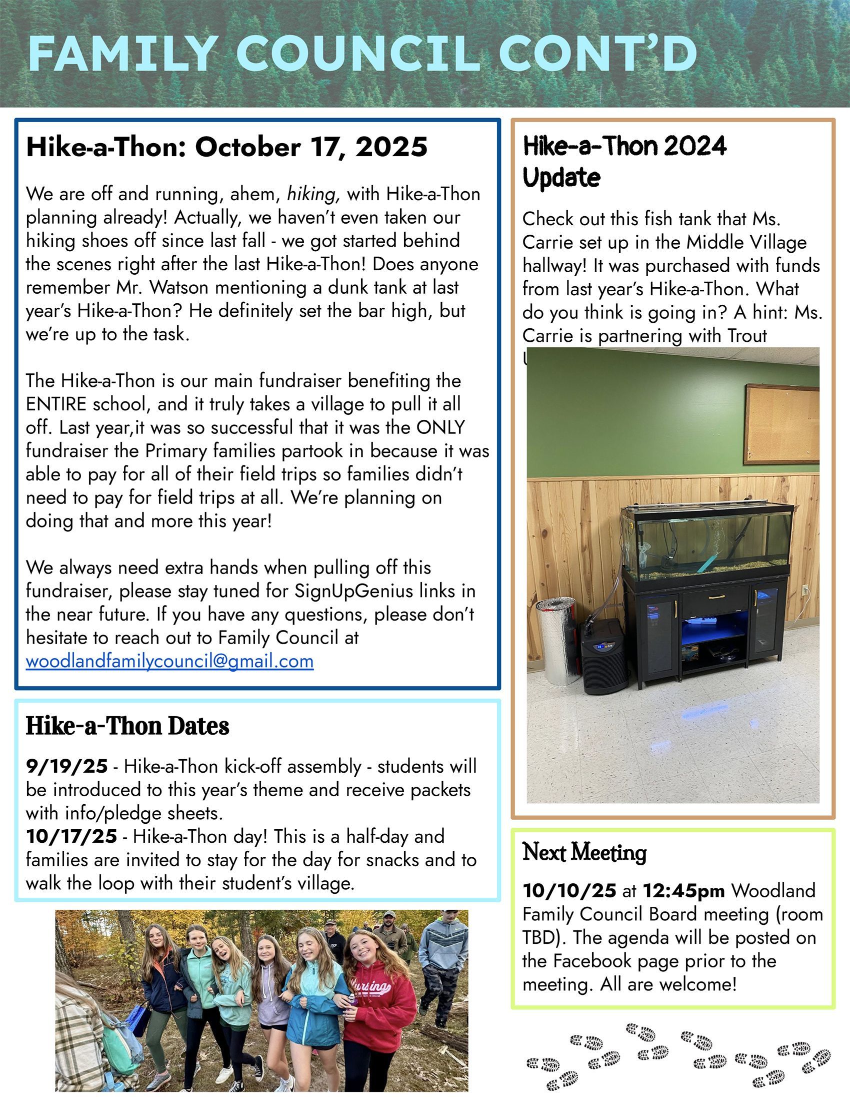 Weekly Newsletter | Woodland School