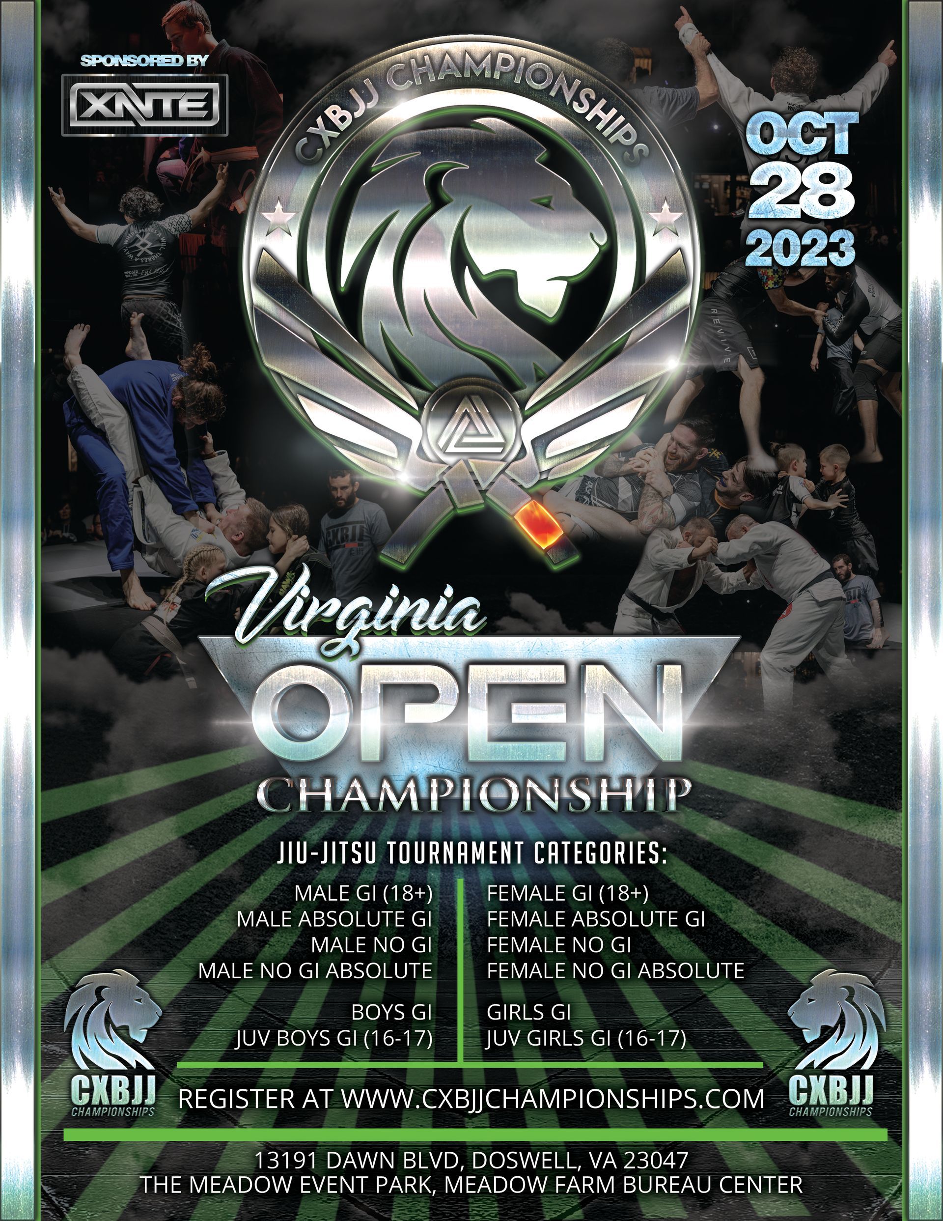 Brazilian Jiu-Jitsu Tournament | BJJ Competition | Hubert NC