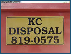 KC Disposal Inc | Waste Removal Service | Panama City, FL