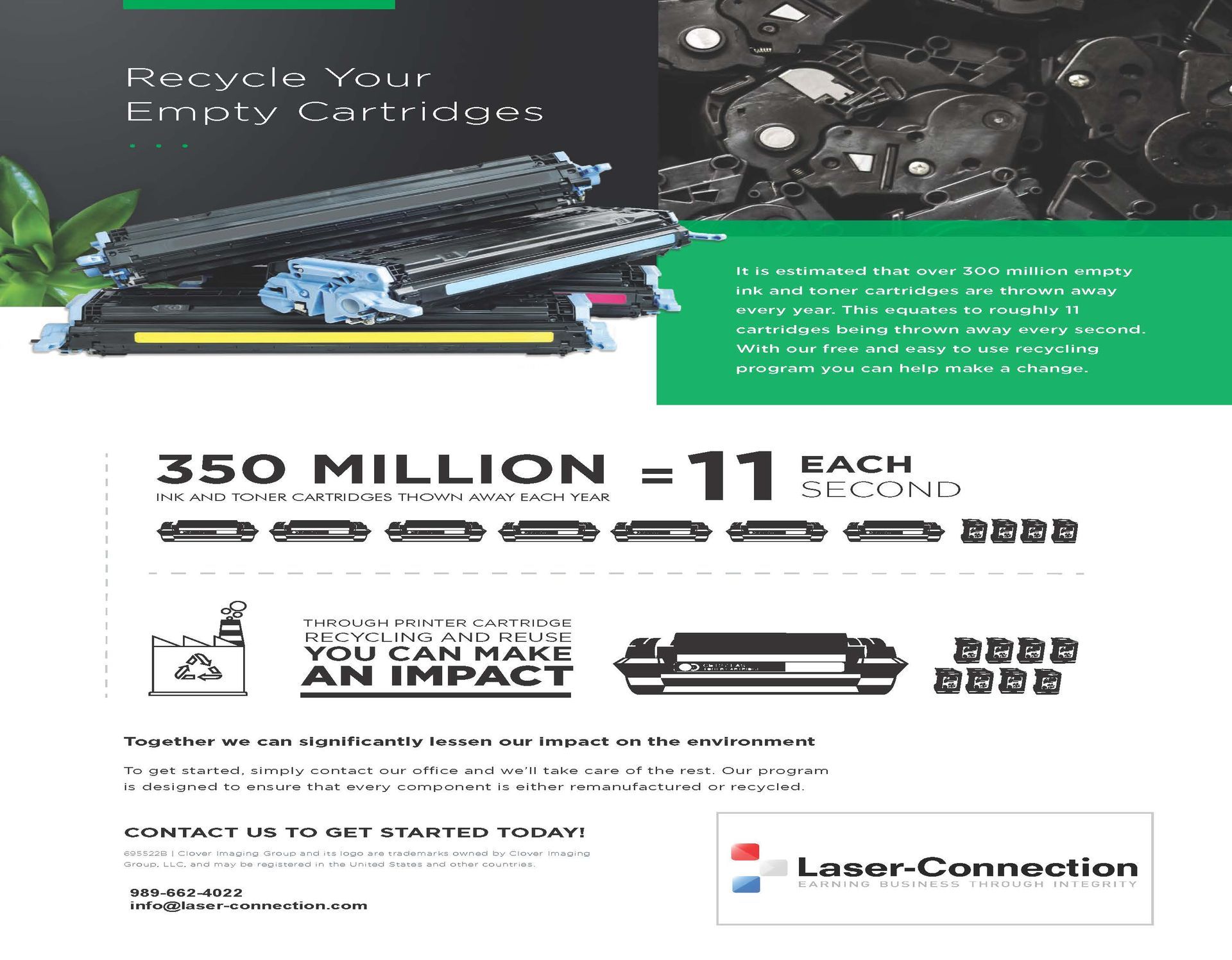 Why Recycling Toner Cartridges Matters