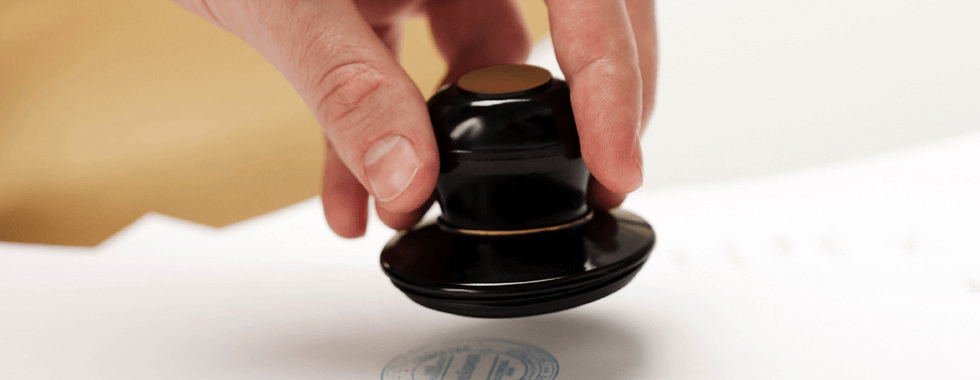 Rubber Stamp With Hand Png