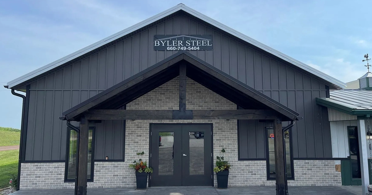 Metal Siding Installation | Byler Steel | Winston, MO