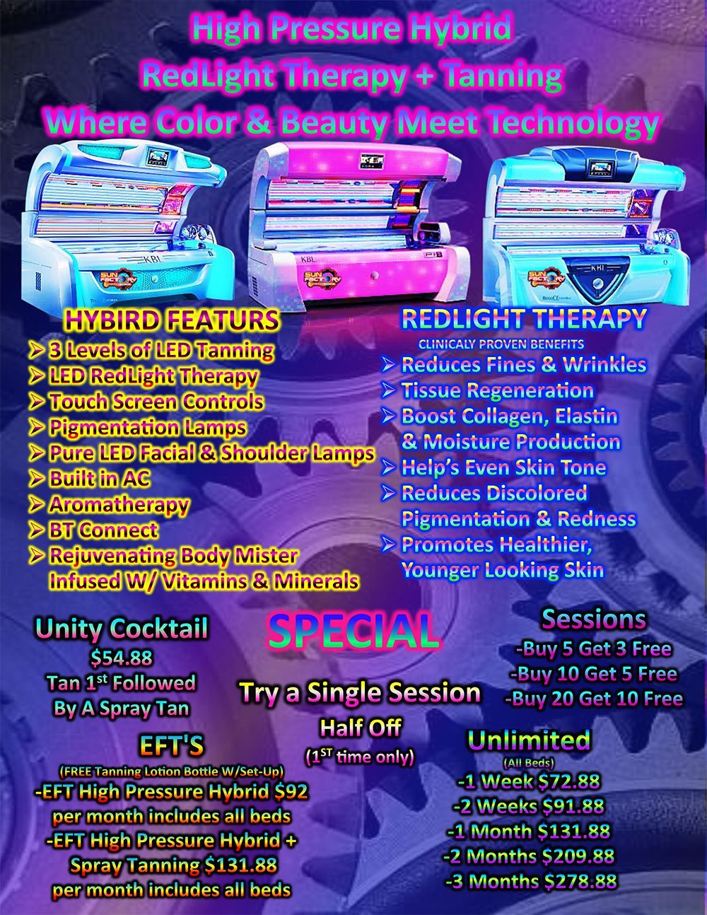 Sun Factory Tanning Salon Specials | Marysville, WA