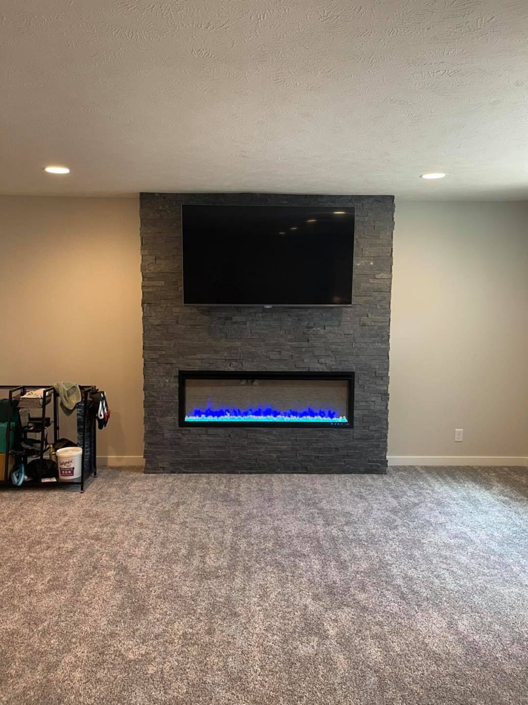 Basement Fireplace Installation | Omaha, NE