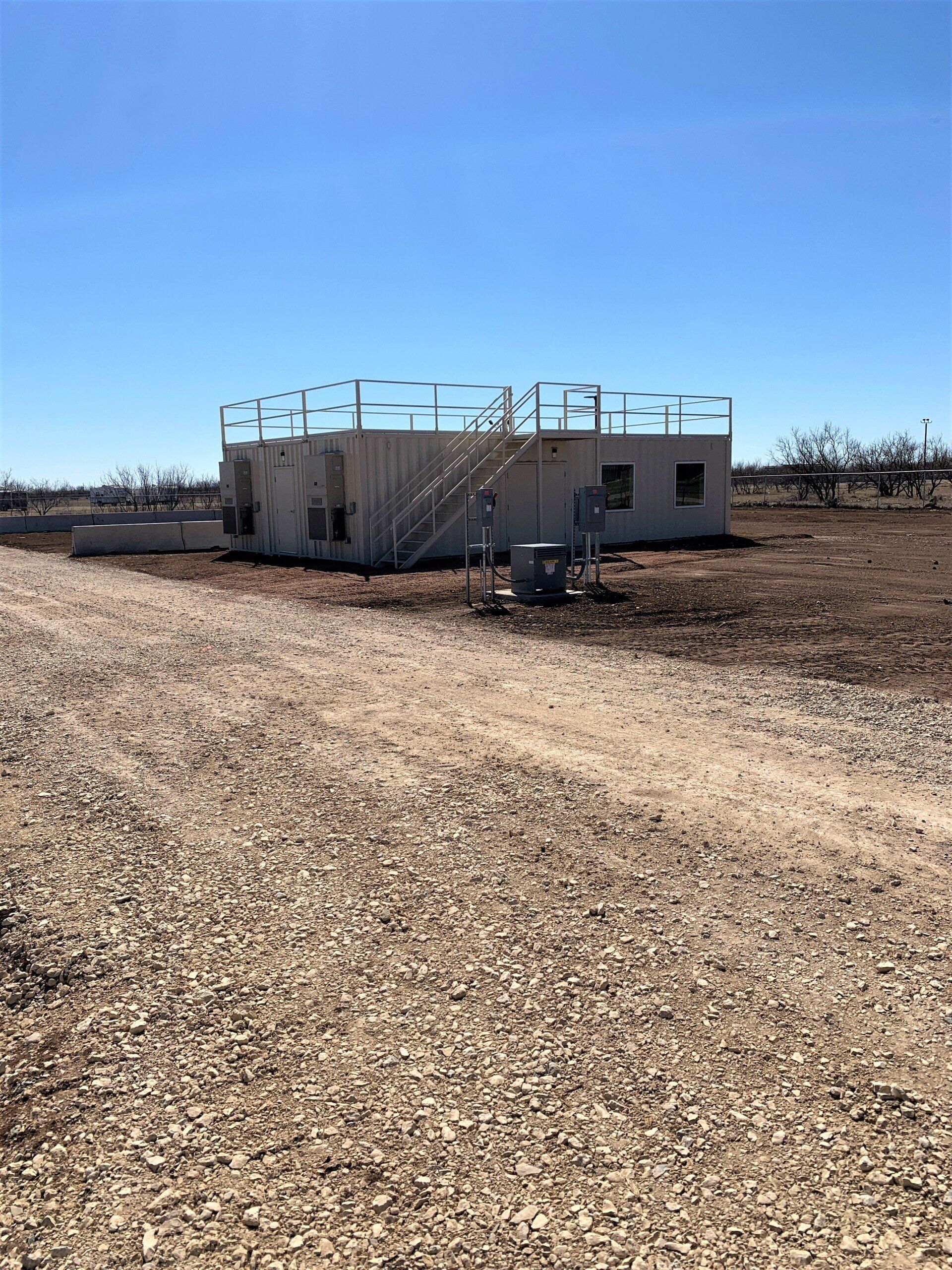 Goodfellow AFB - Ground Cover Fire Trainer Building
