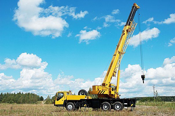 Agricultural Crane | Roof Truss Installation | Cheshire, OH