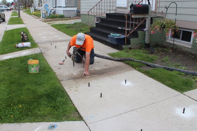 Concrete Sidewalk Leveling & Repair| Mudjacking | Pittsburgh, PA