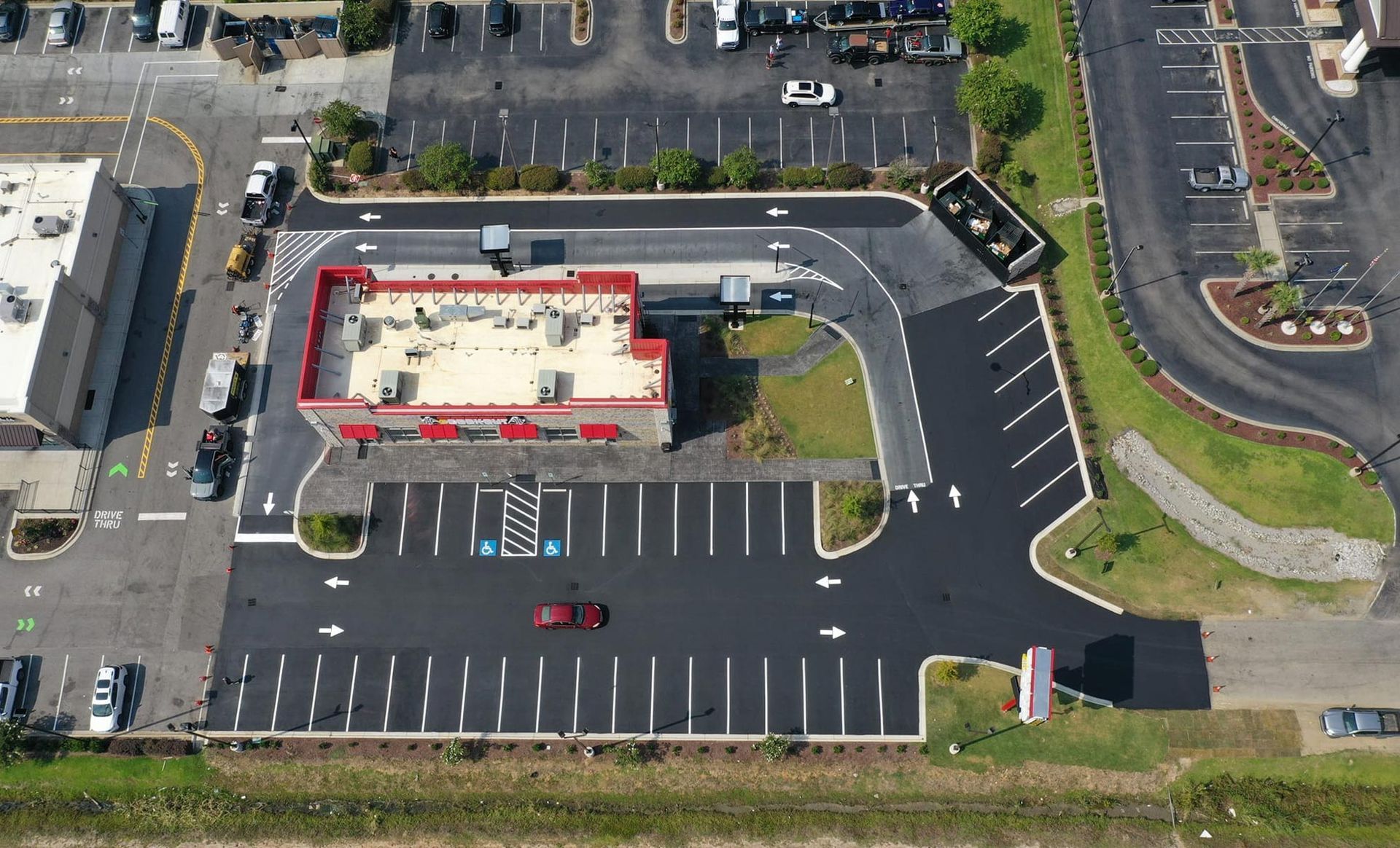 Parking Lot Striping | NC, SC, and VA