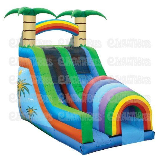 Inflatable Dry Slides | Tropical Slide | Coopersburg, PA
