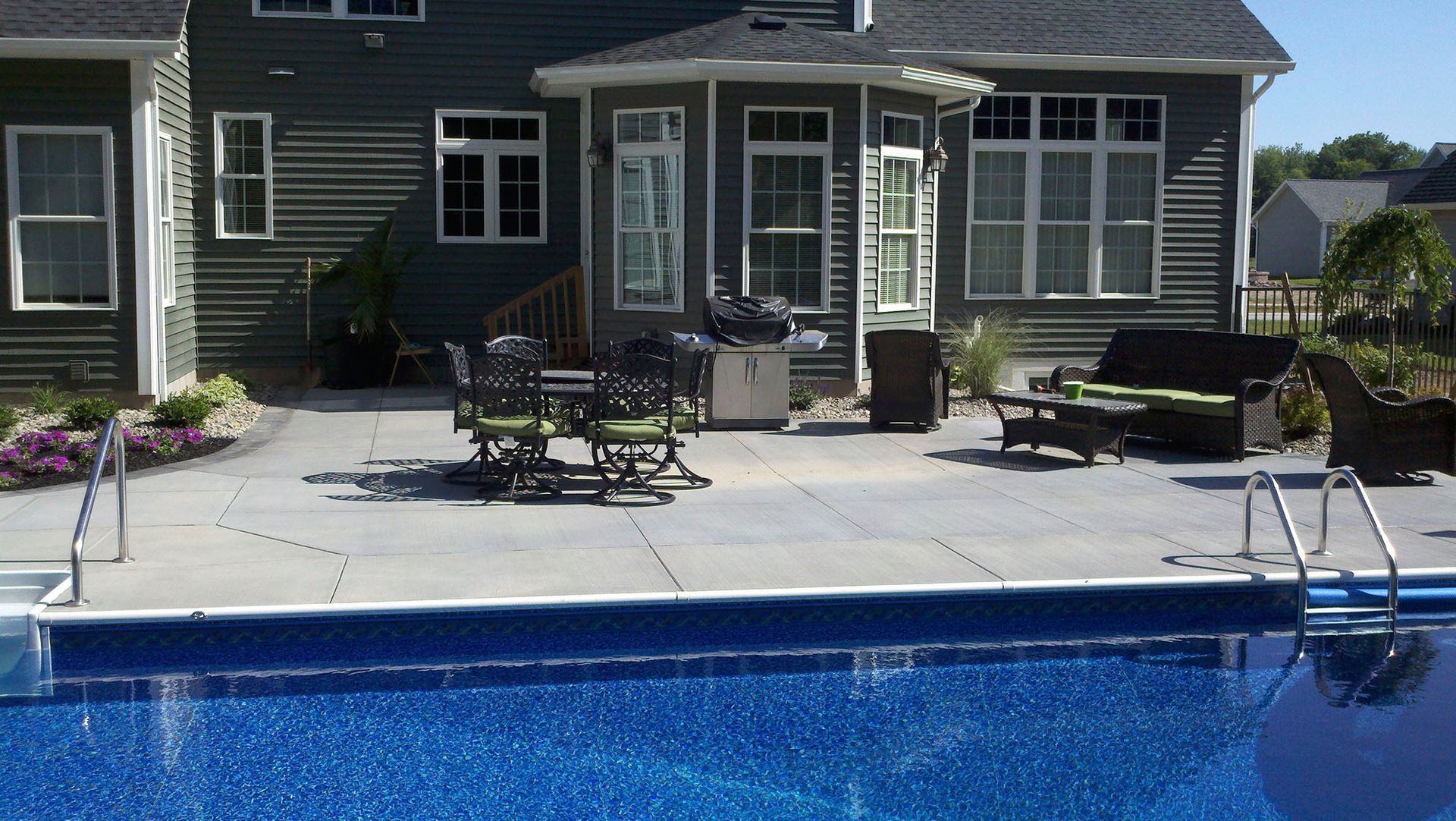 Concrete Pool Area Installation & Replacement Greater Rochester NY