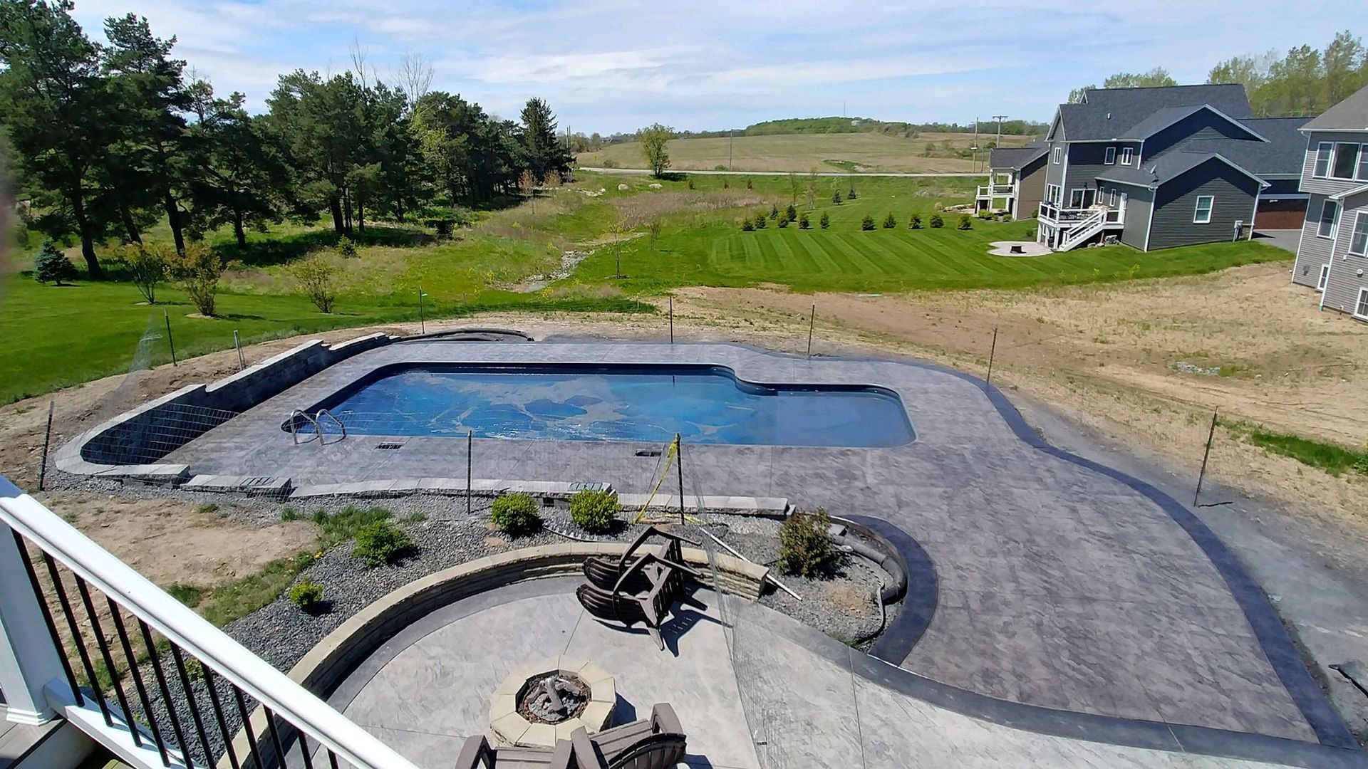 Concrete Pool Area Installation & Replacement Greater Rochester NY