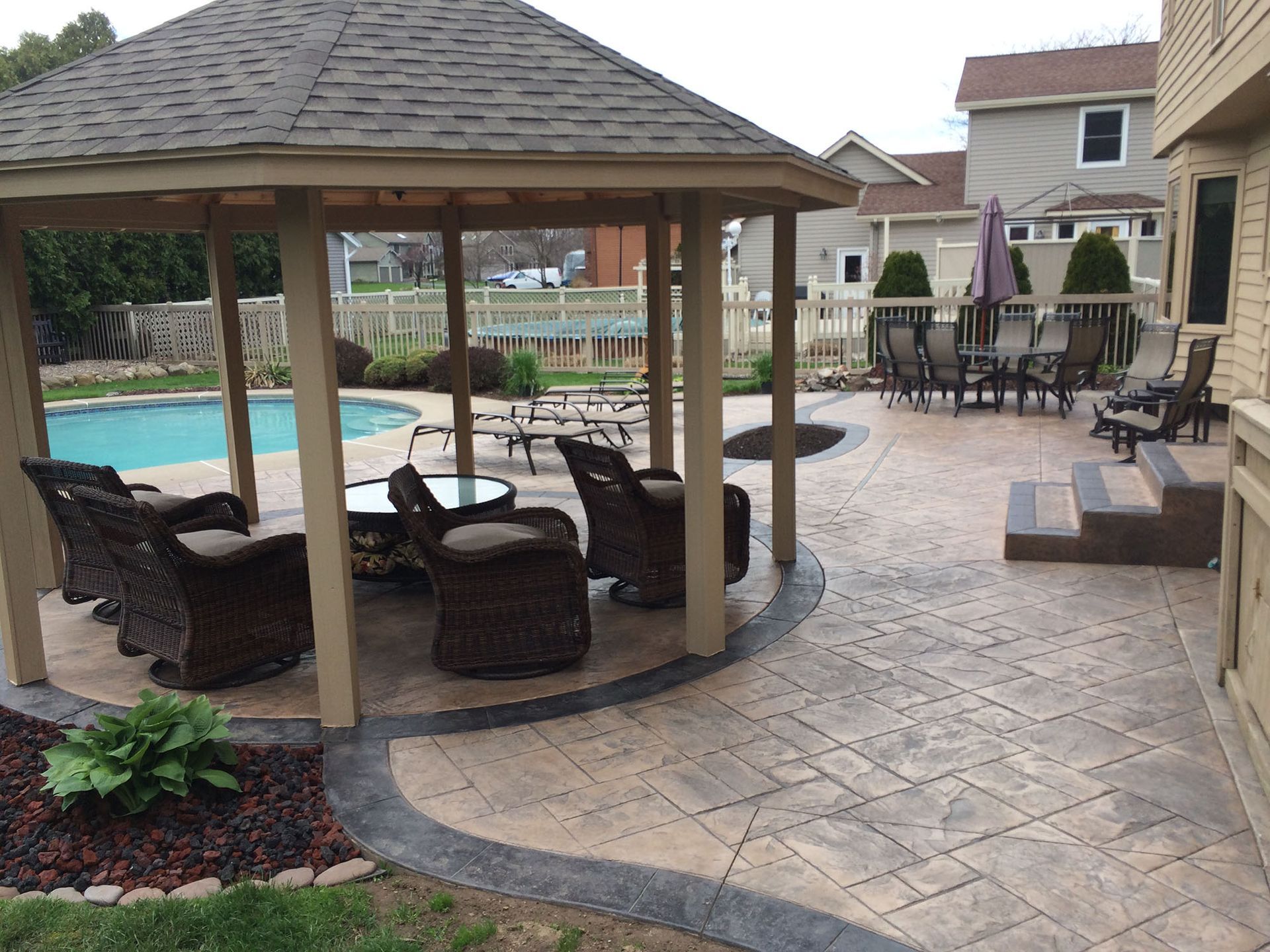 Concrete Pool Area Installation & Replacement Greater Rochester NY
