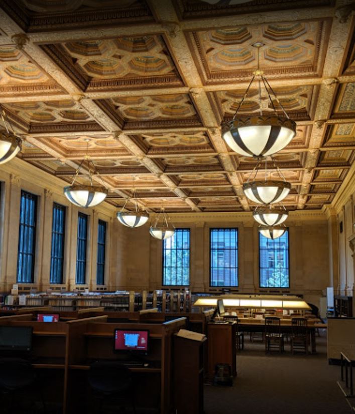 W. L. Hall Company University of Minnesota Walter Library Glass ...