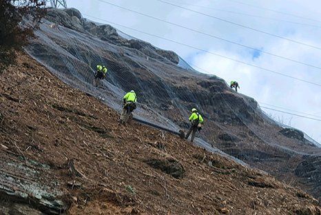 Slope Stabilization | Ameritech Slope Constructors