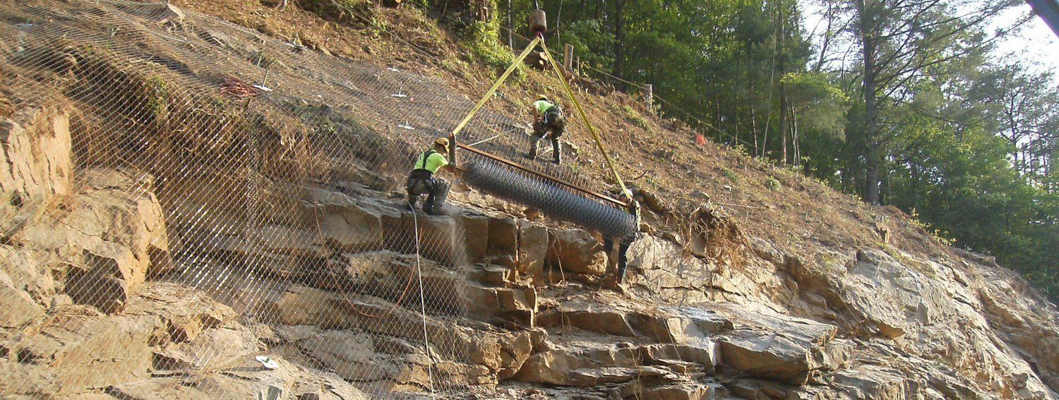 Slope Stabilization | Ameritech Slope Constructors