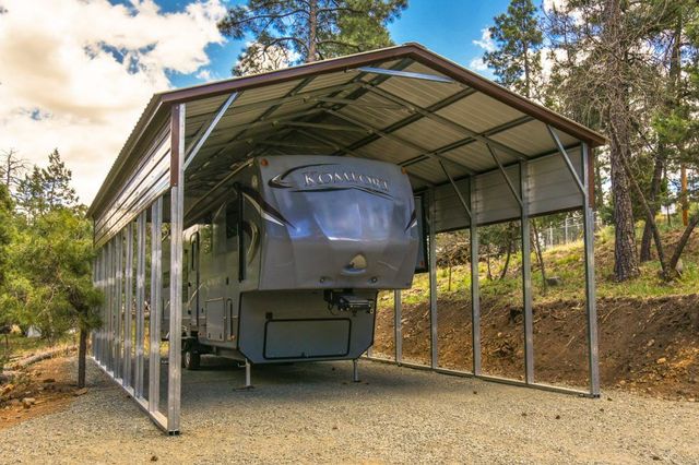 Used Metal Rv Covers 24x31 A Frame Roof RV Cover | Buy Online At Great