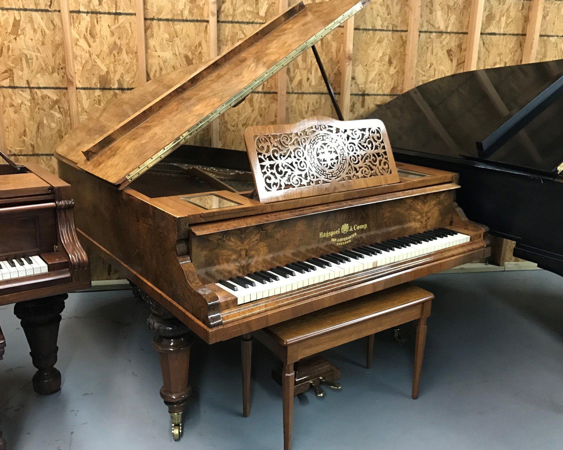 Kimball baby grand piano 1914 pin block replacement - theperfectpor