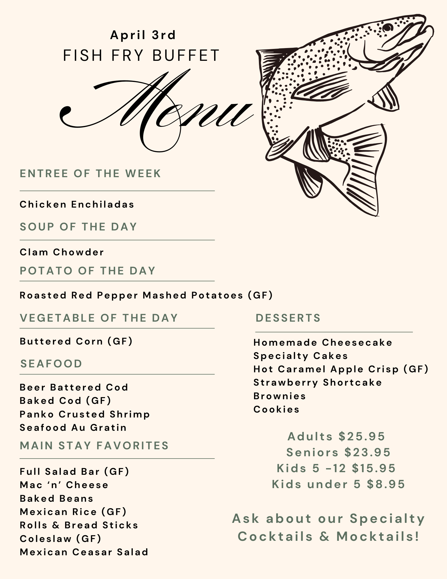 Friday Fish Fry | River Falls, WI