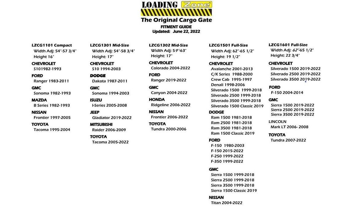 Loading Zone | Truck Bed Dividers | Simply Lift, Lock & Load