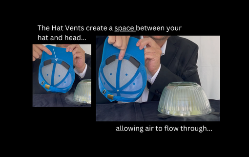 Hat Vent | Clip Inside Your Hat | Sterling Heights, MI