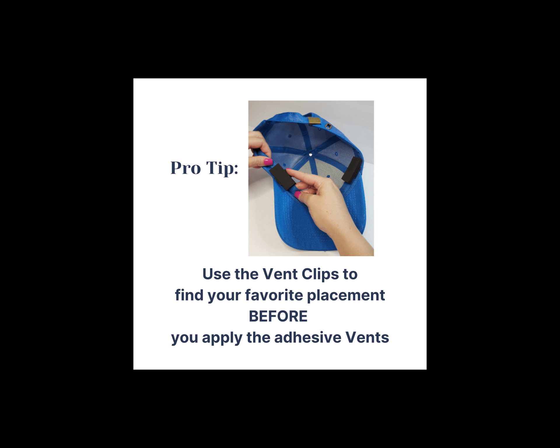 Hat Vent | Clip Inside Your Hat | Sterling Heights, MI