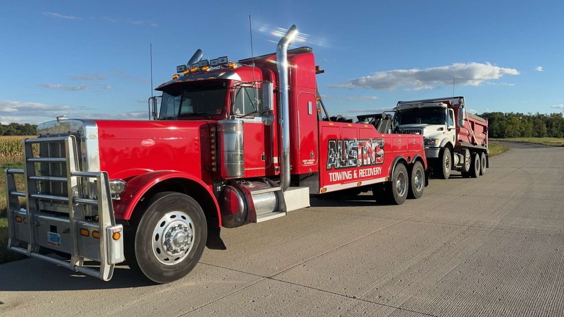 Heavy Duty Recovery ND | Austin's Towing & Recovery
